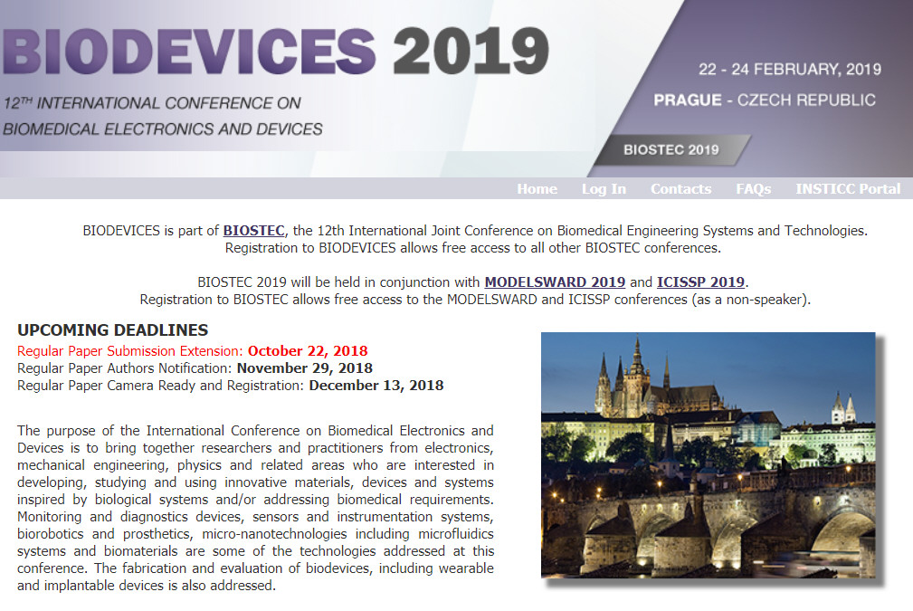 BIODEVICES 2019 | MEtRICs